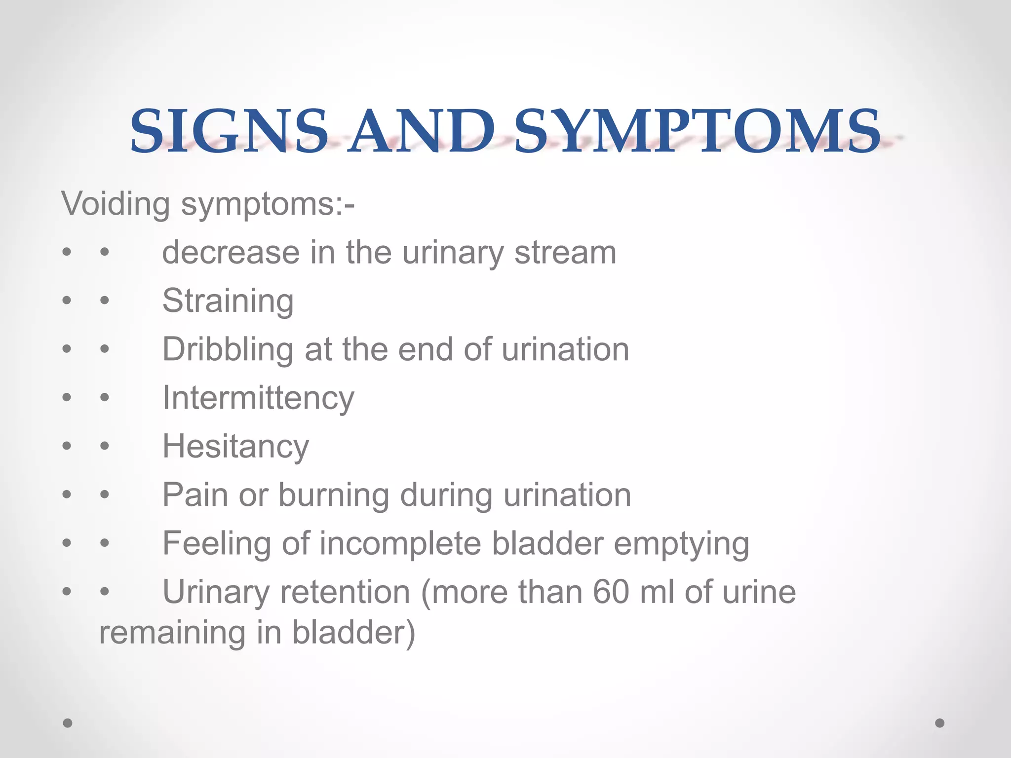 Disorders of male reproductive system | PPTX