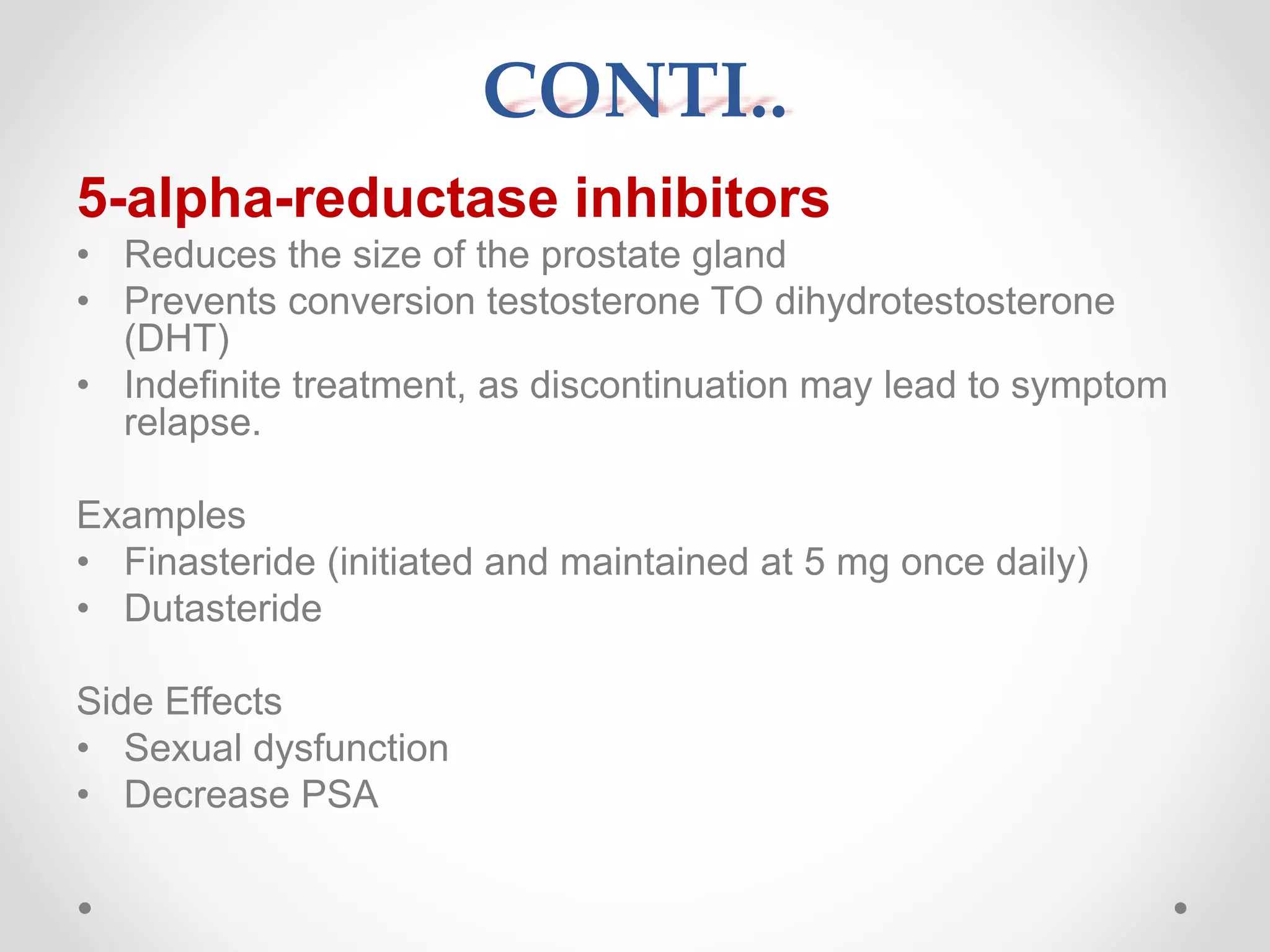 Disorders of male reproductive system | PPTX