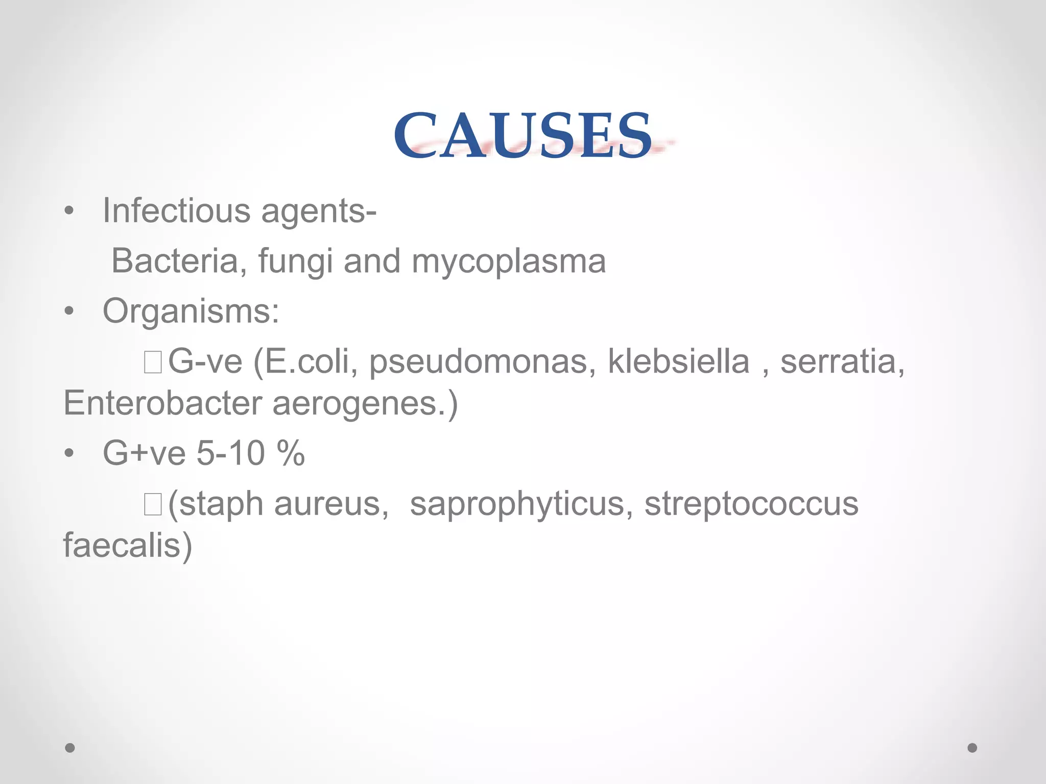 Disorders of male reproductive system | PPTX