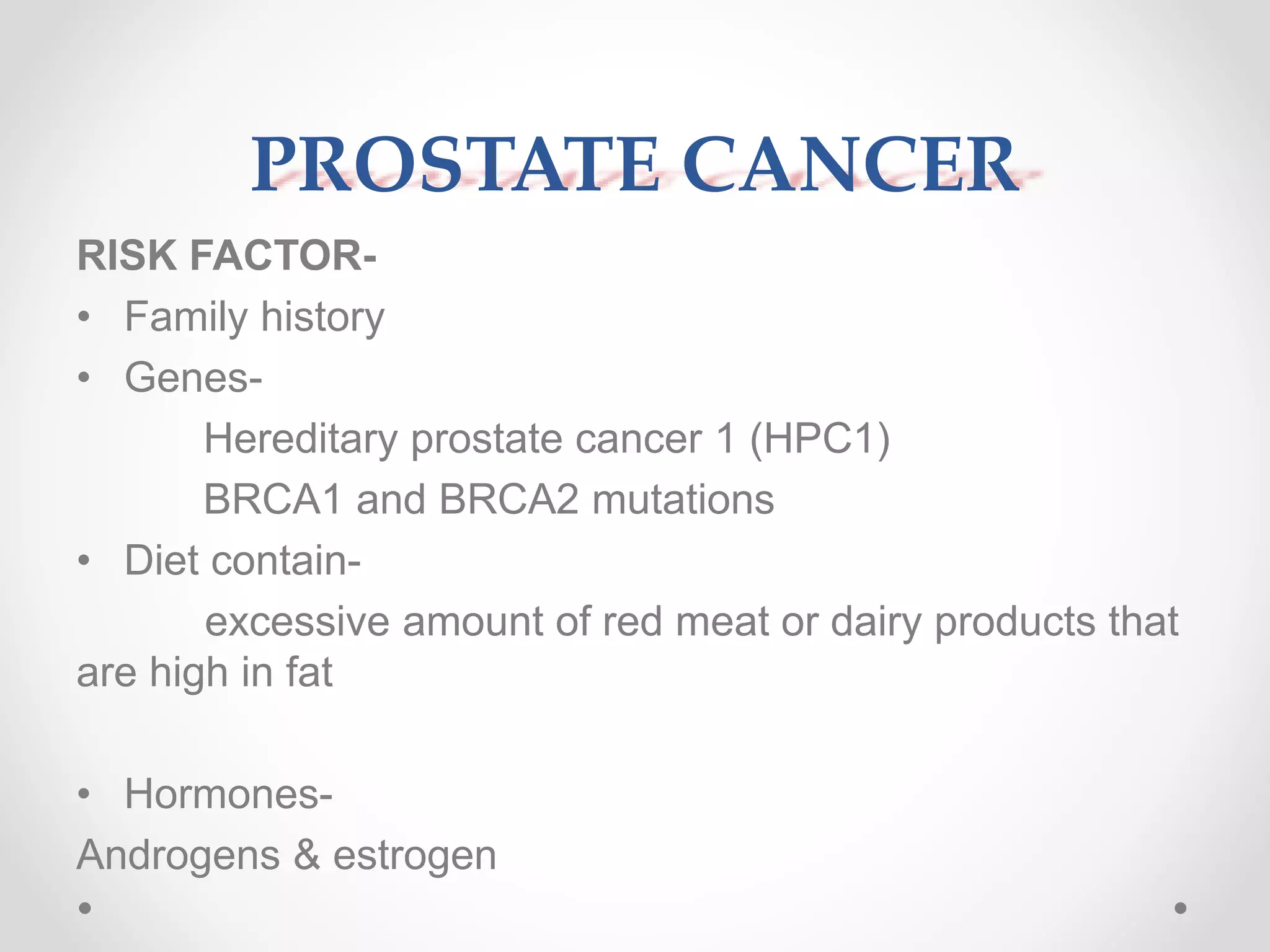 Disorders of male reproductive system | PPTX