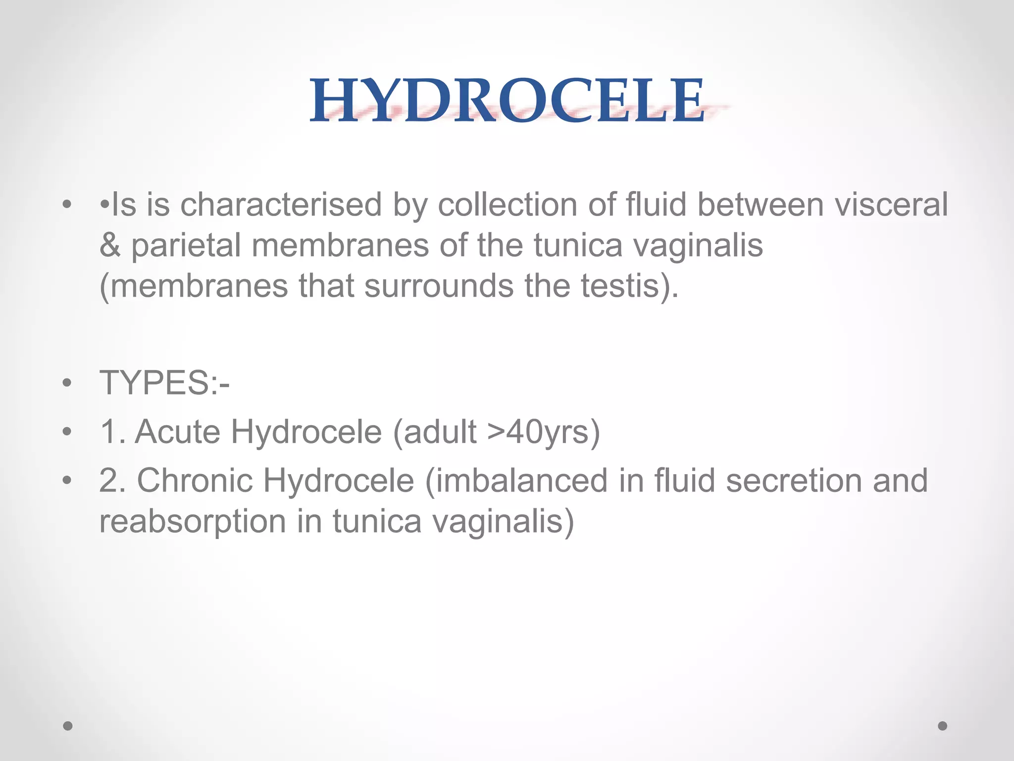 Disorders of male reproductive system | PPTX