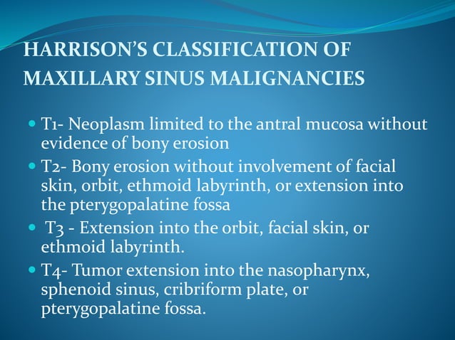 Disorders of Maxillary Sinus | PPTX