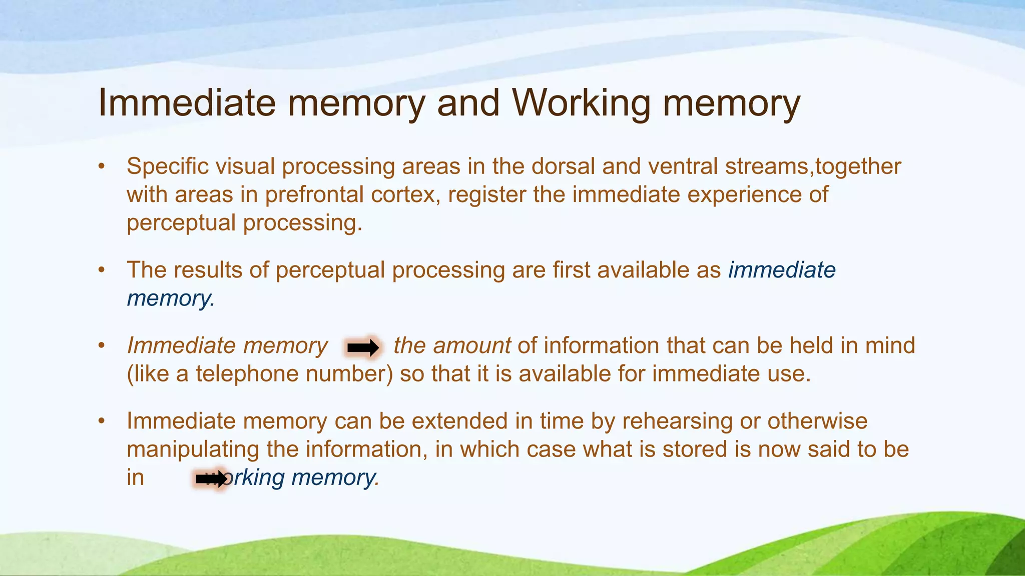 Disorders of memory | PPTX
