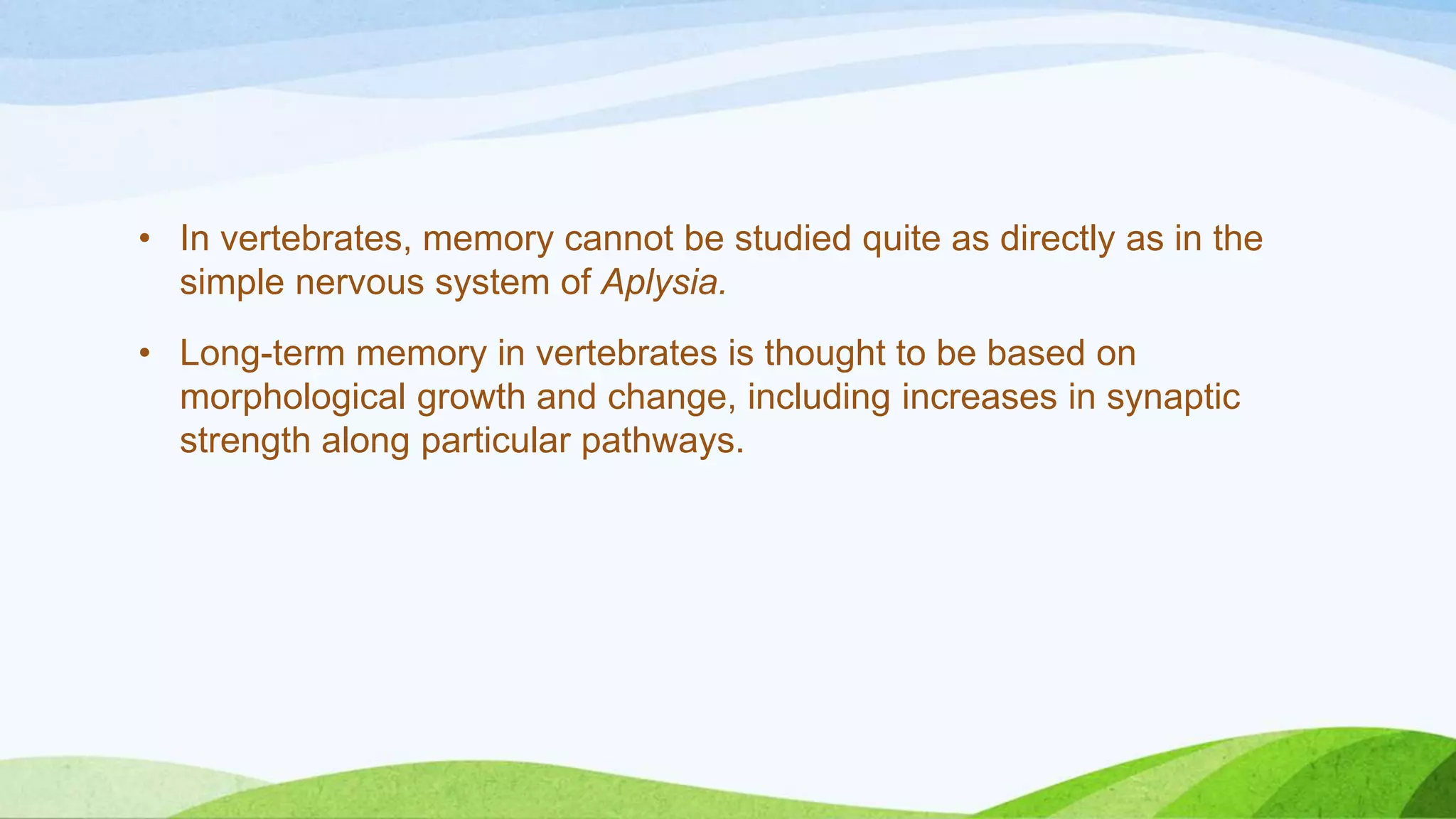 Disorders of memory | PPTX