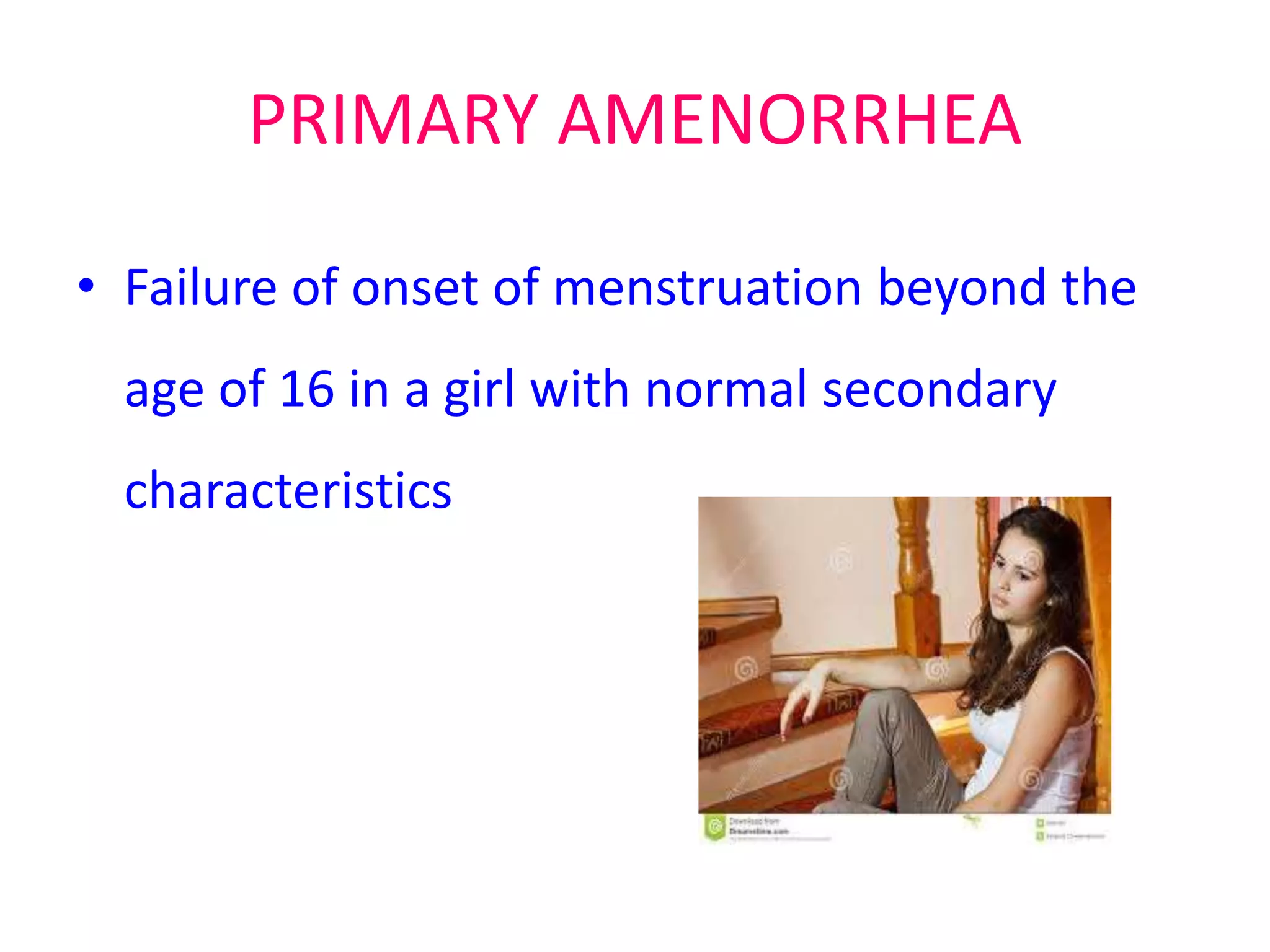 Disorders of menstruation | PPTX