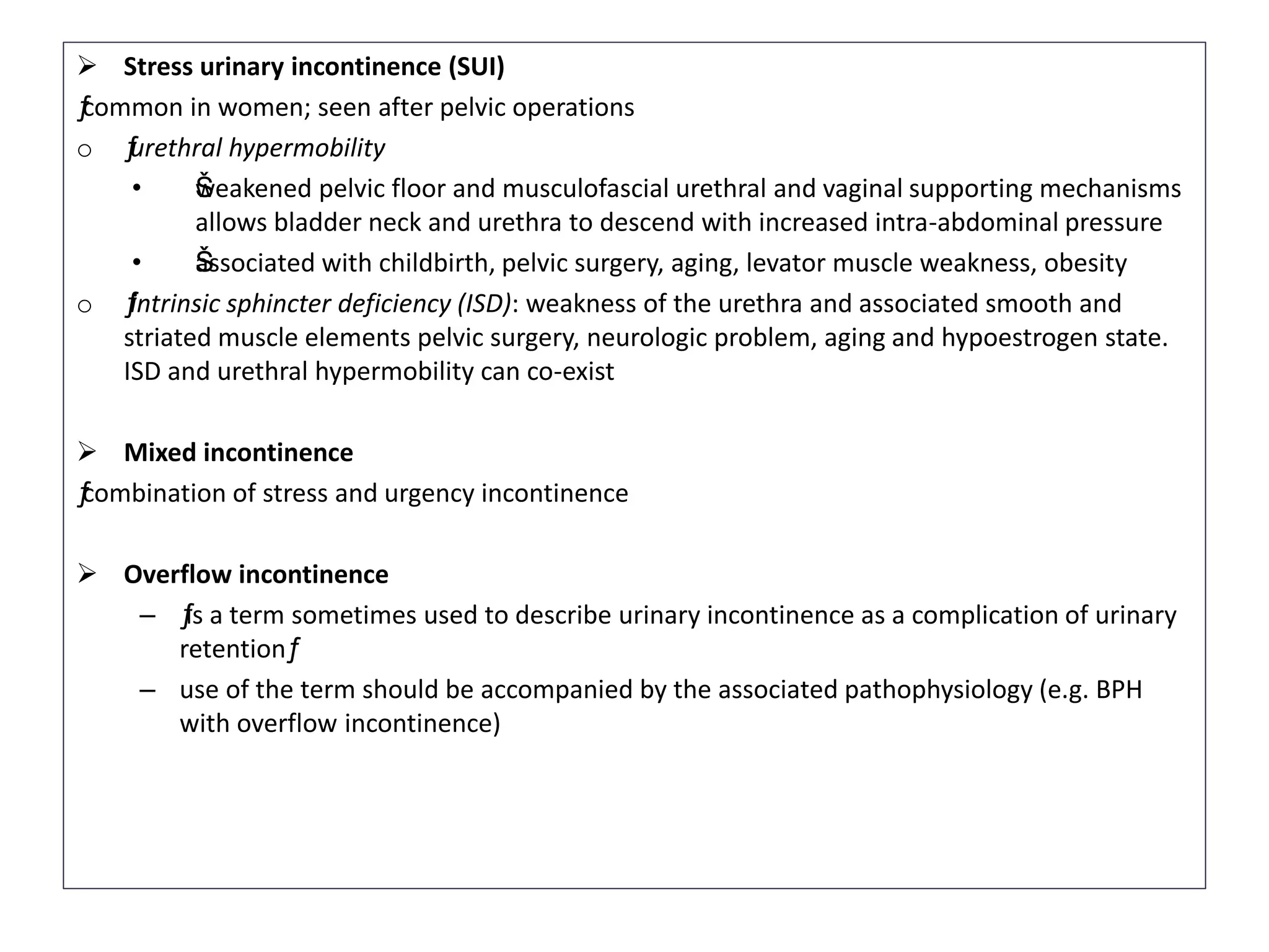 Disorders of micturation | PPTX