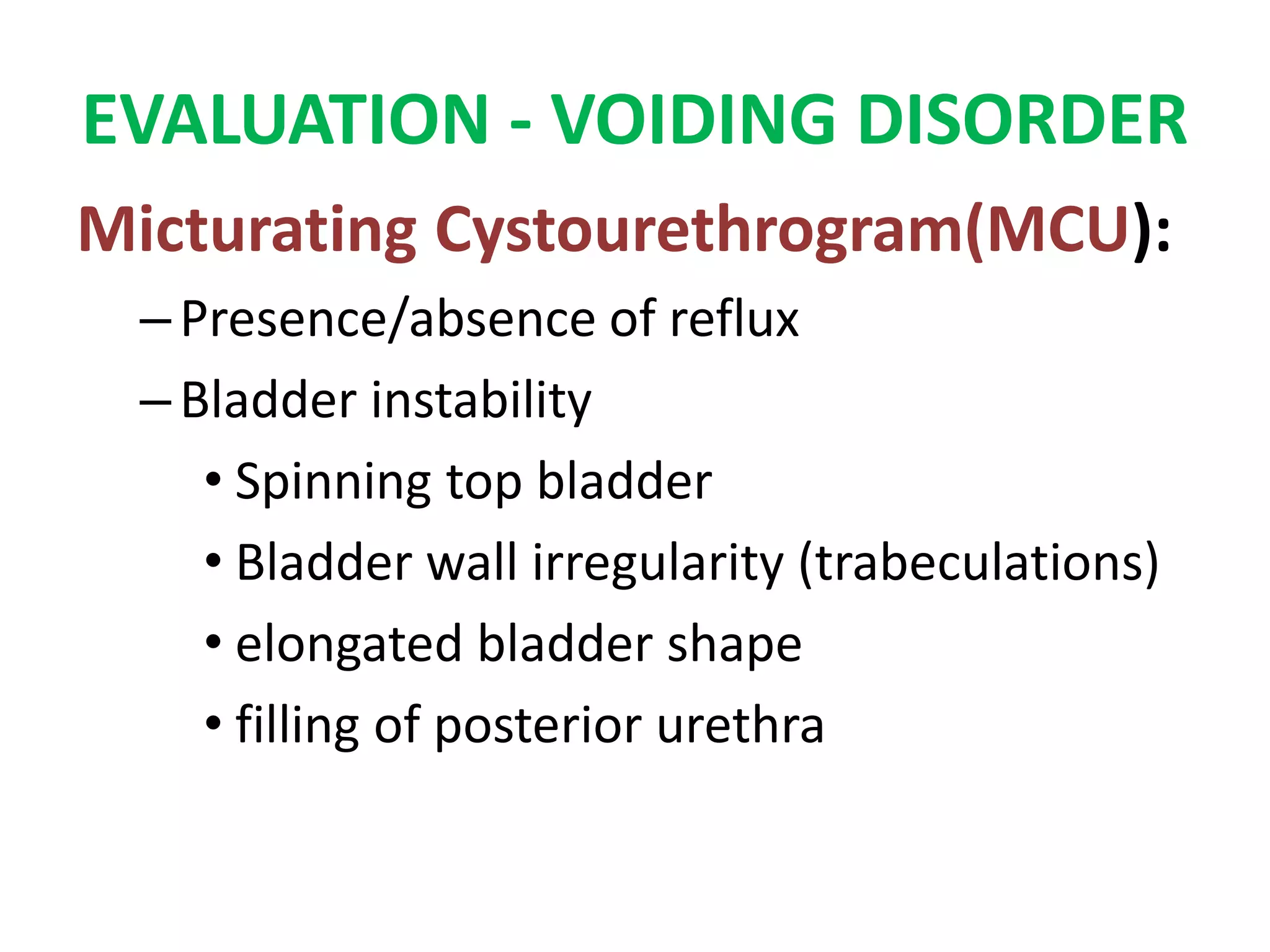 Disorders of micturation (sreemayee) | PPTX