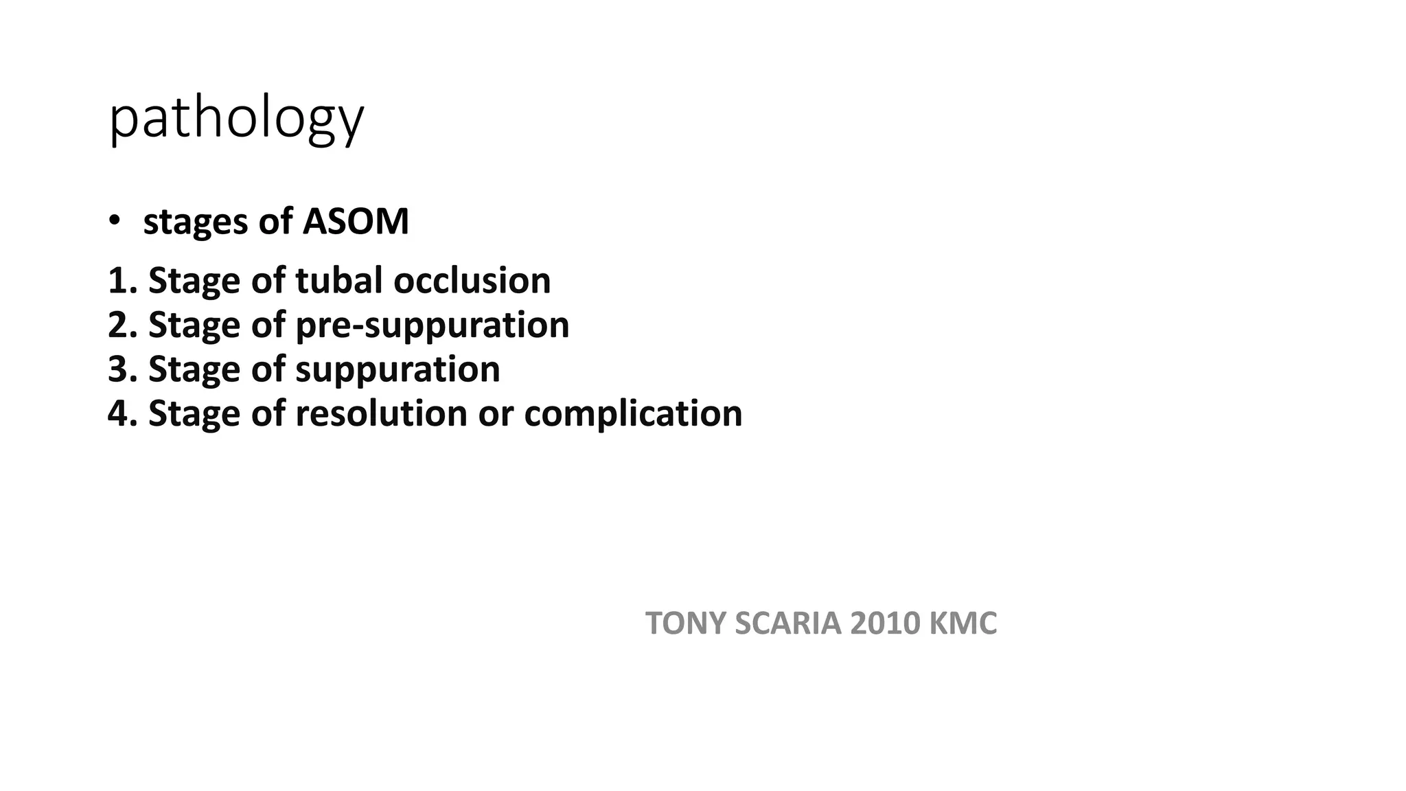 Disorders of middle ear revision notes | PDF