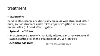 Disorders of middle ear revision notes | PDF