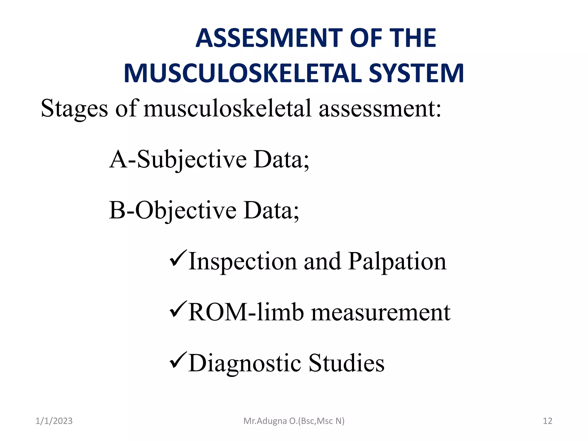 Disorders of Musculoskeltal System Ppt (1).pptx
