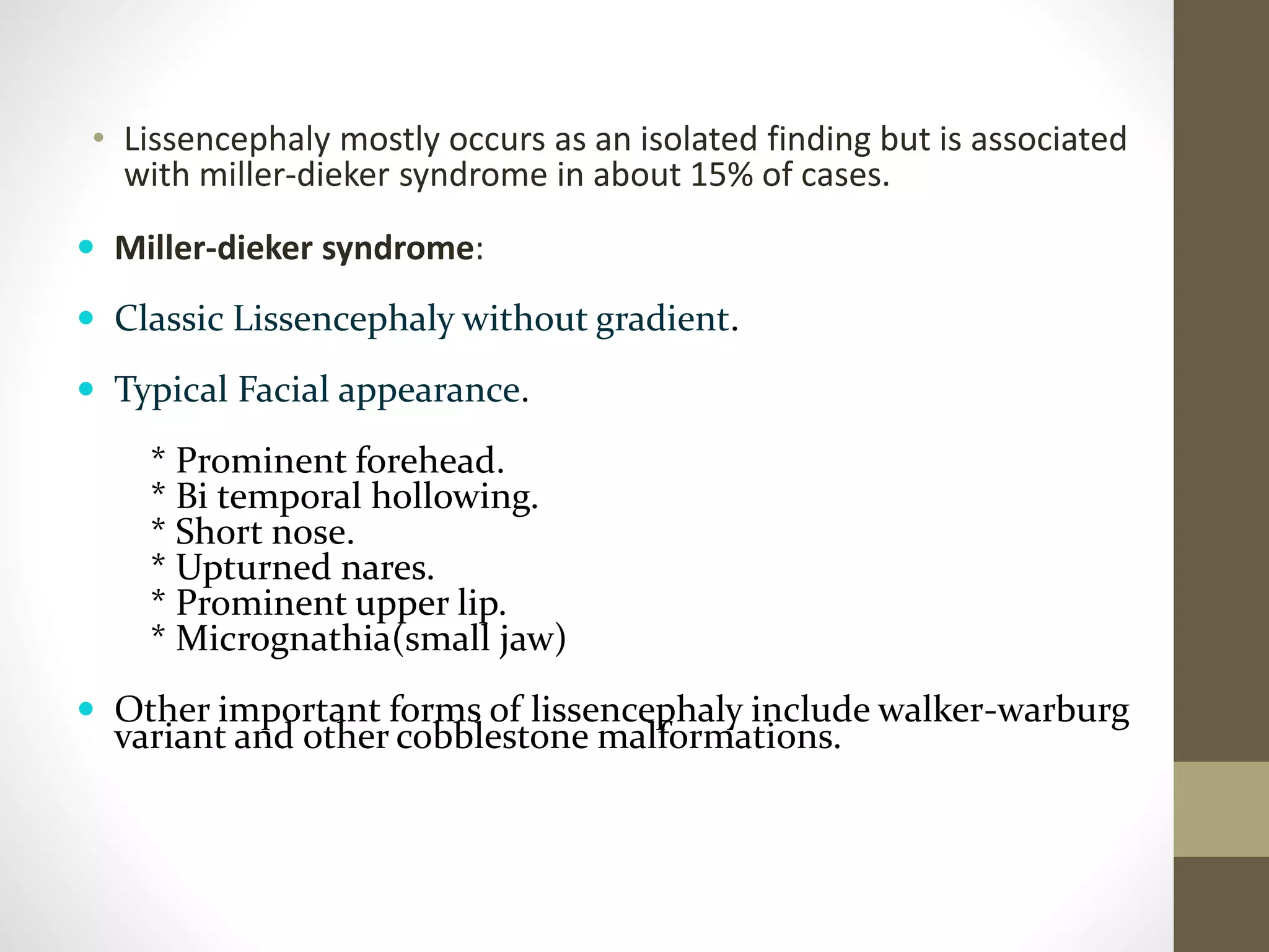 Disorders of neuronal migration | PPTX