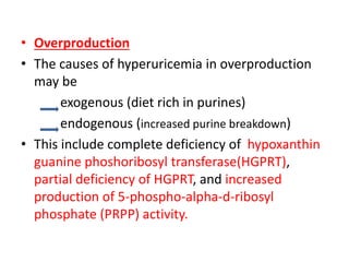 Disorders of nucleic acid metabolism | PPSX