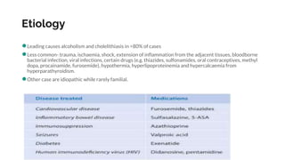 Disorders of pancrease.pptx | Endocrine and Metabolic Diseases | Diseases and Conditions