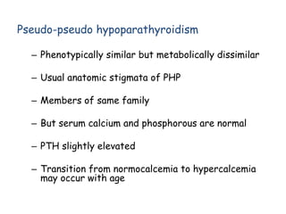 Disorders of parathyroid gland | PPTX