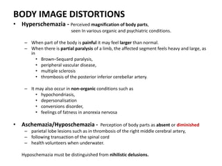 Disorders of Perception | PPTX | Eye and Vision Conditions | Diseases ...