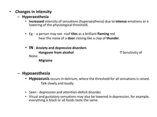 Disorders of Perception | PPTX