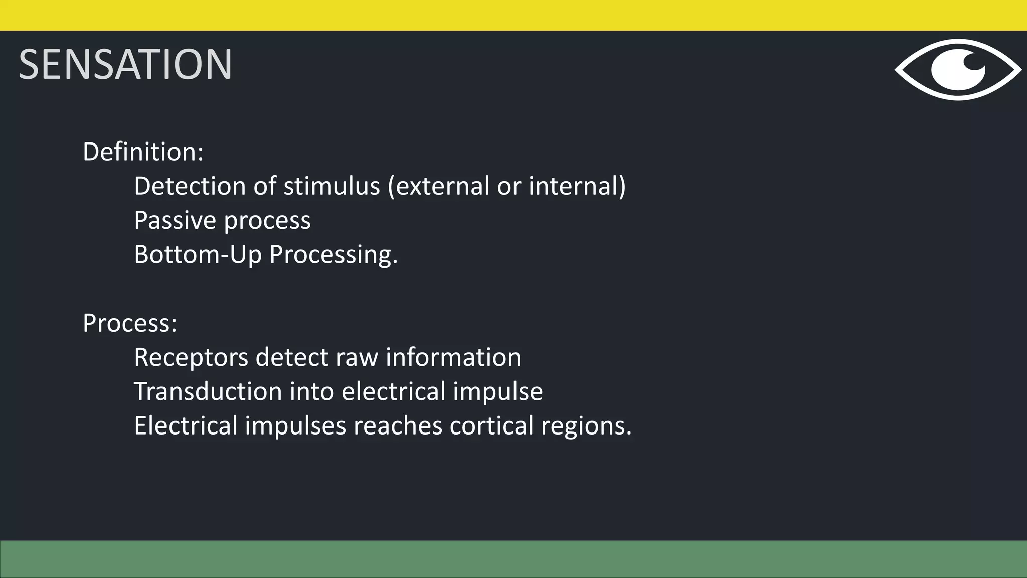 Disorders of perception | PPTX