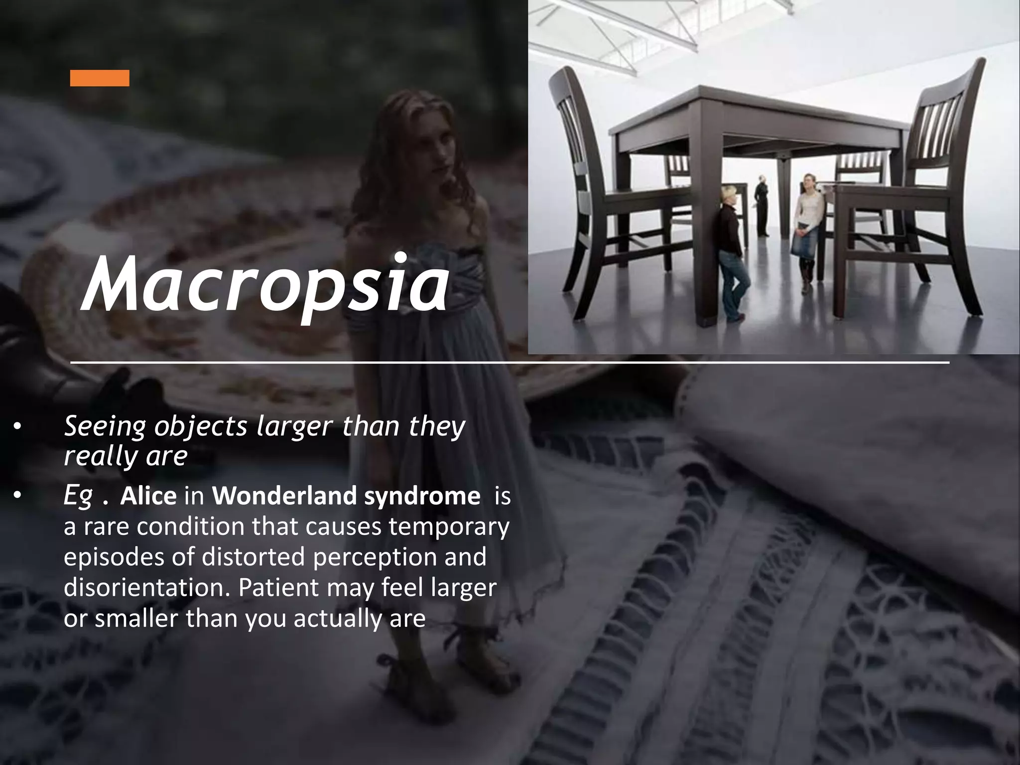 Disorders of perception | PPTX