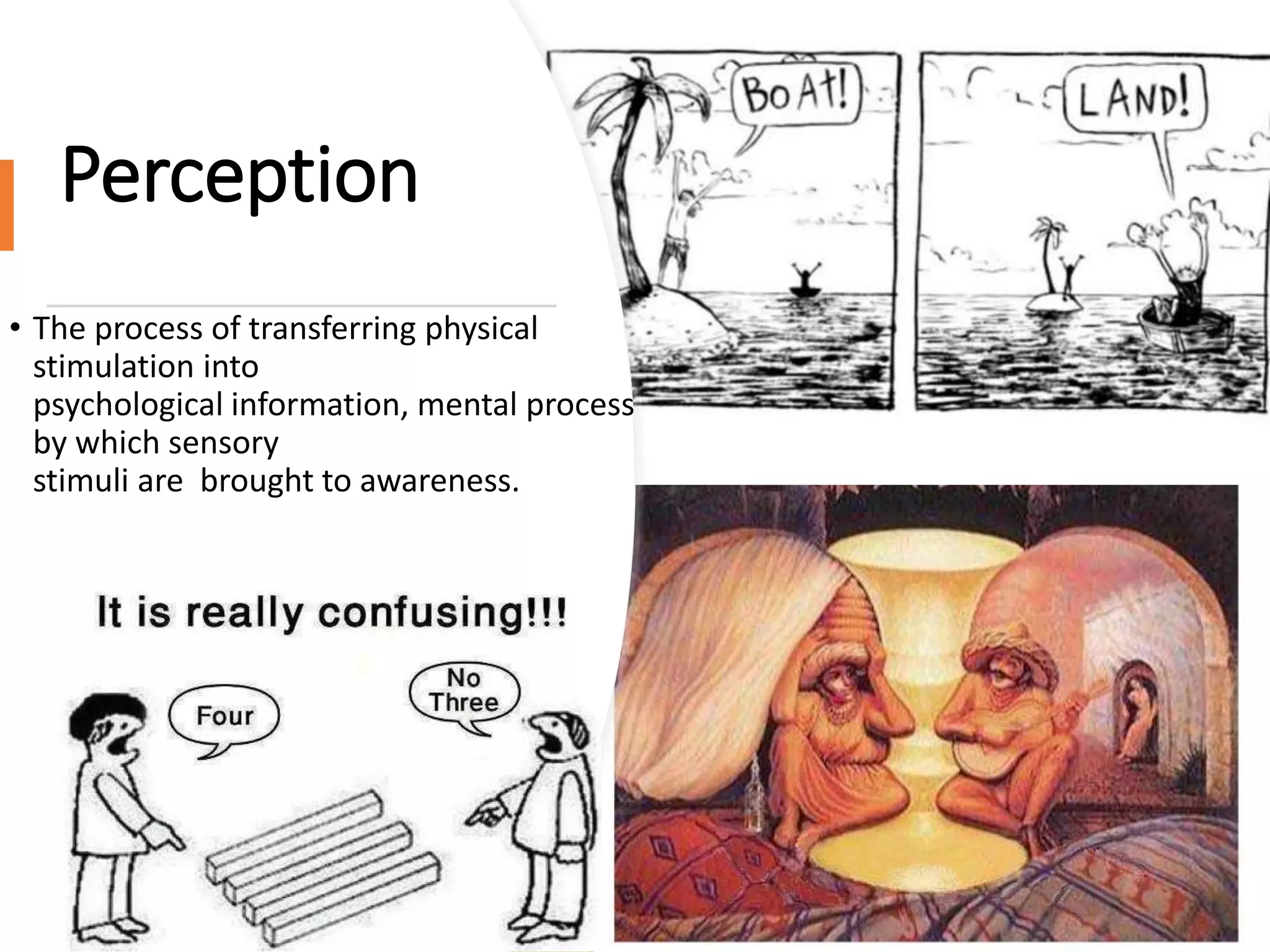 Disorders of perception | PPTX