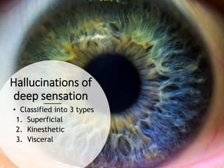 Disorders of perception | PPTX