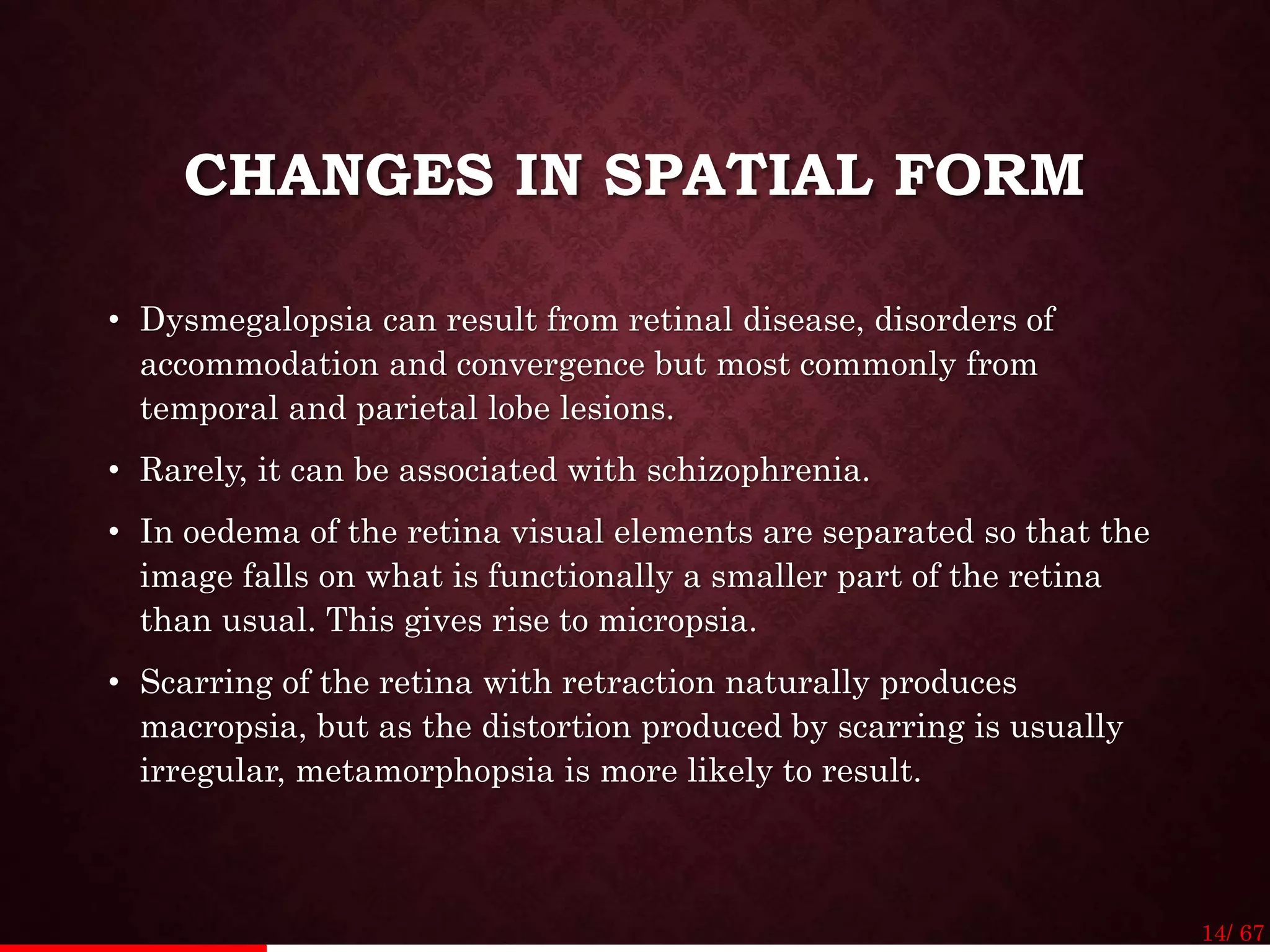 Disorders of perception | PPTX