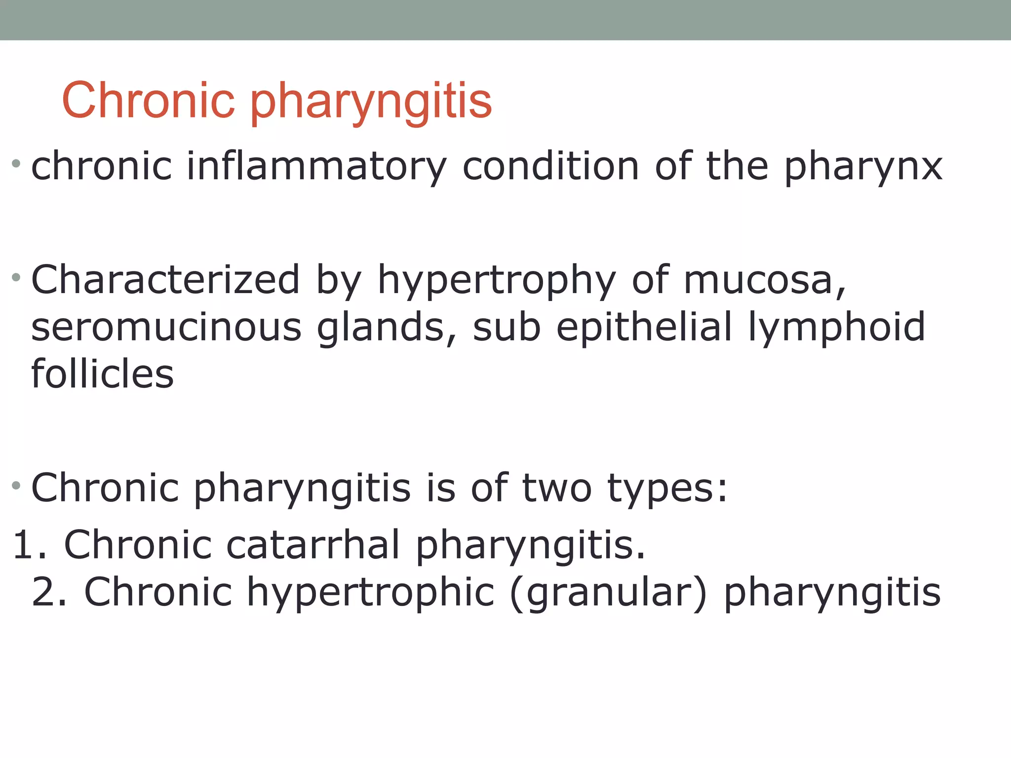 Disorders of pharynx, dr.sithanandhakumar,25.07.2016