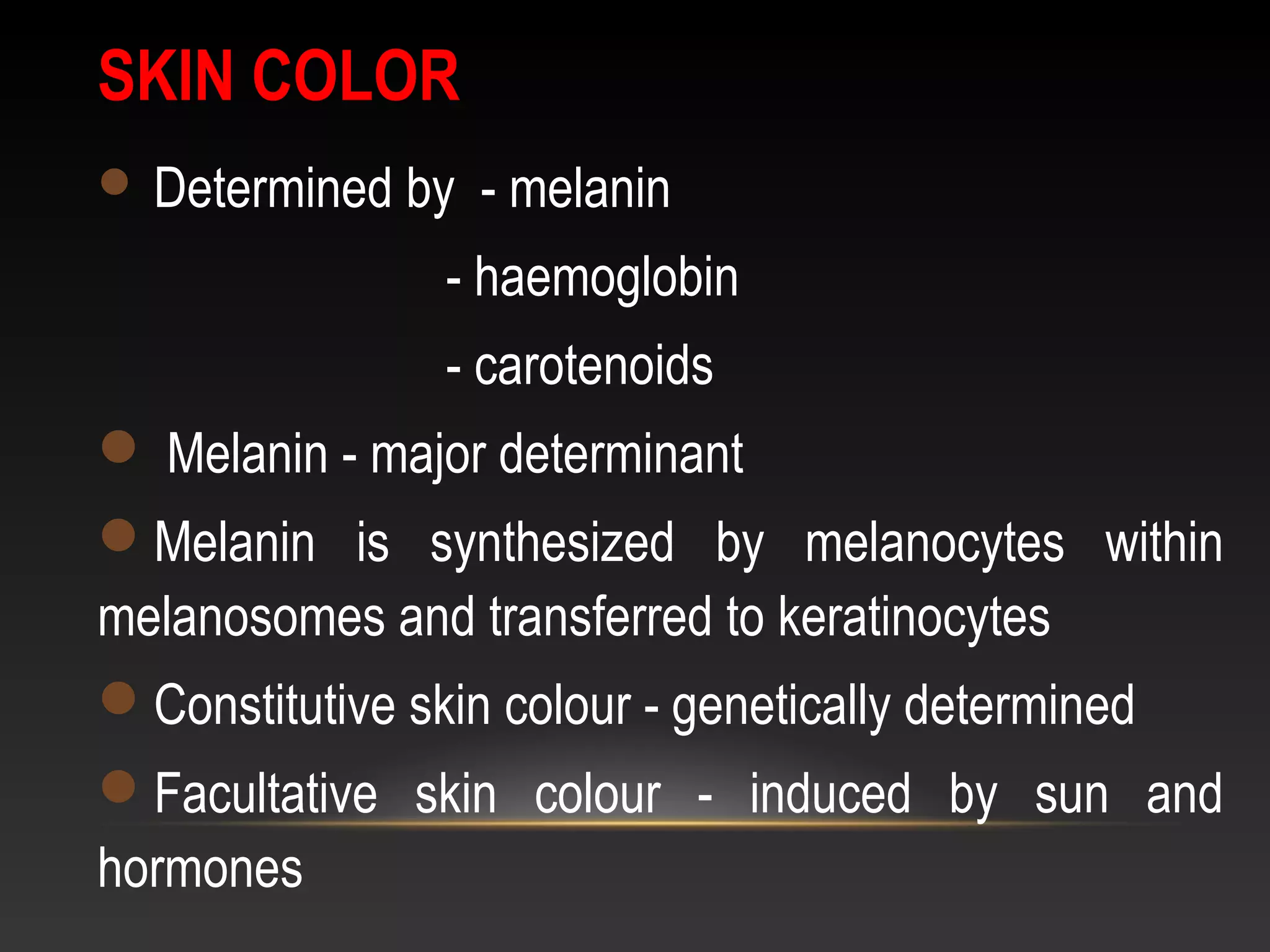 Disorders of pigmentation | PPT
