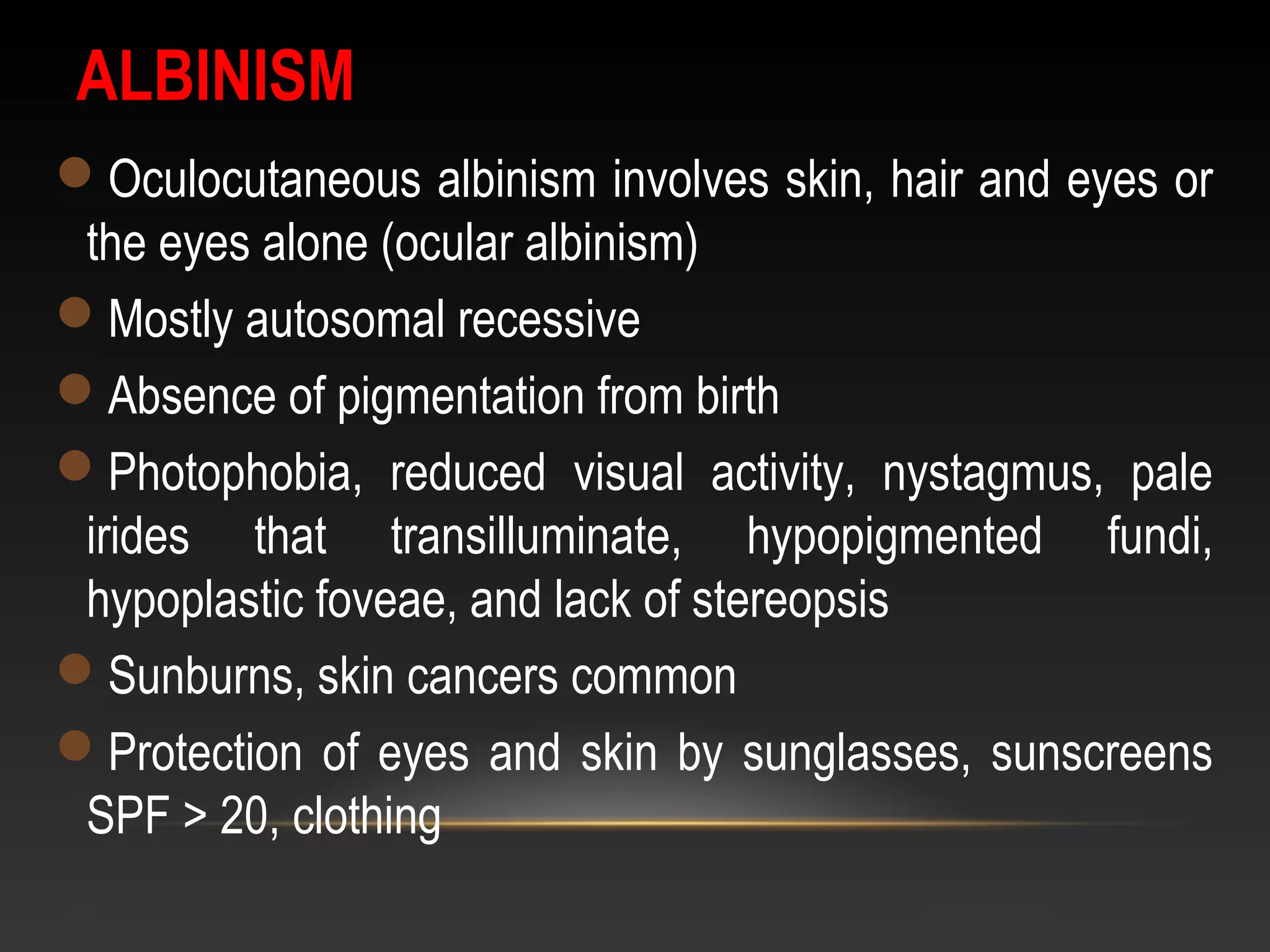Disorders of pigmentation | PPT