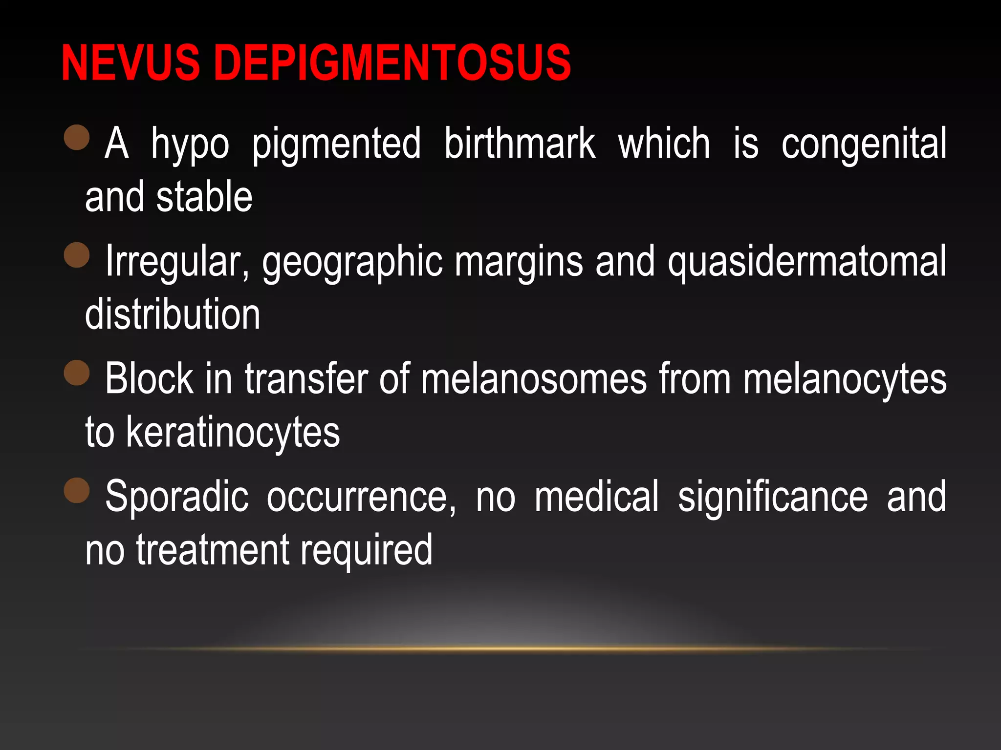 Disorders of pigmentation | PPT