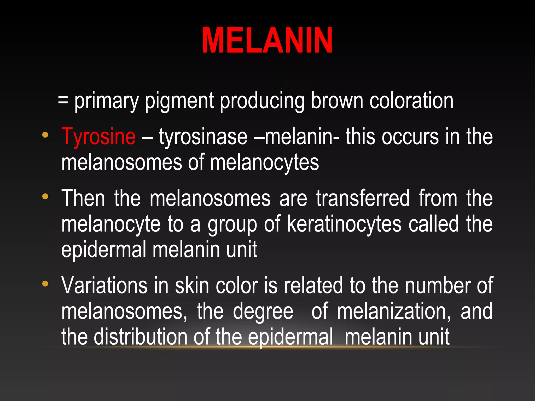 Disorders of pigmentation | PPT