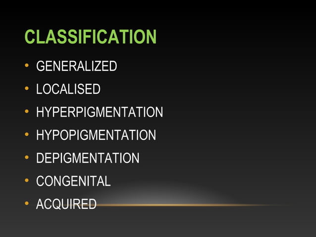 Disorders of pigmentation | PPT | Skin and Dermatology | Diseases and ...