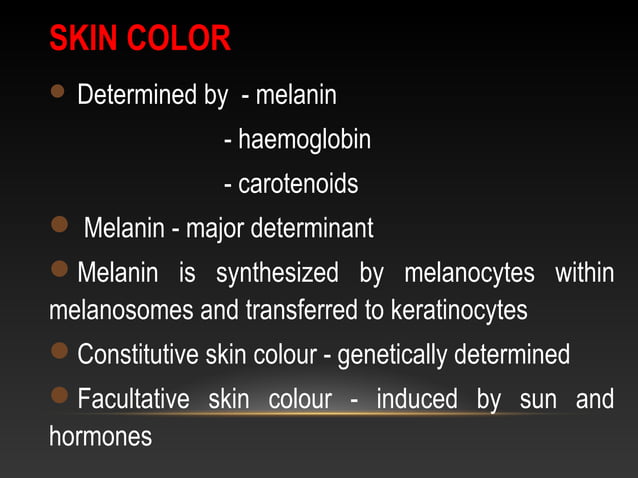 Disorders of pigmentation | PPT | Skin and Dermatology | Diseases and ...