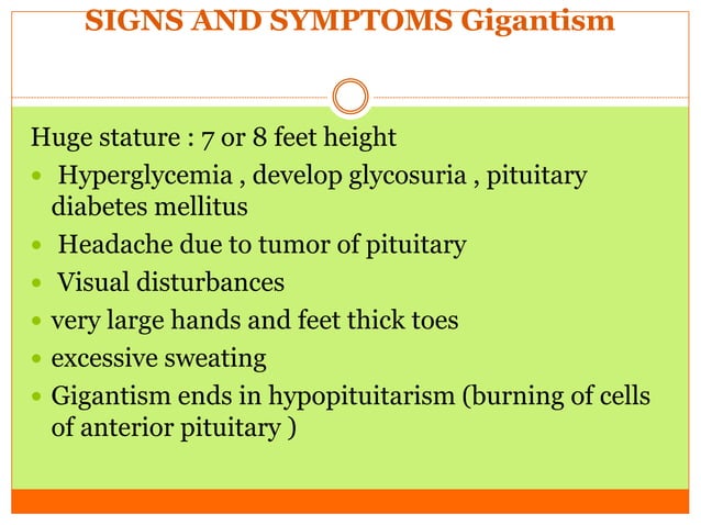 DISORDERS OF PITUITARY G.pptx | Hormonal Disorders | Endocrine and ...
