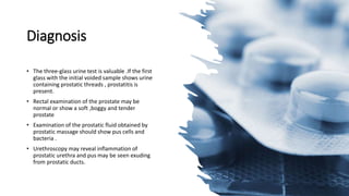 DISORDERS OF PROSTATE | PPTX