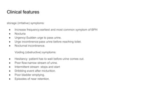 DISORDERS OF PROSTATE | PPTX