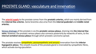 DISORDERS OF PROSTATE | PPTX