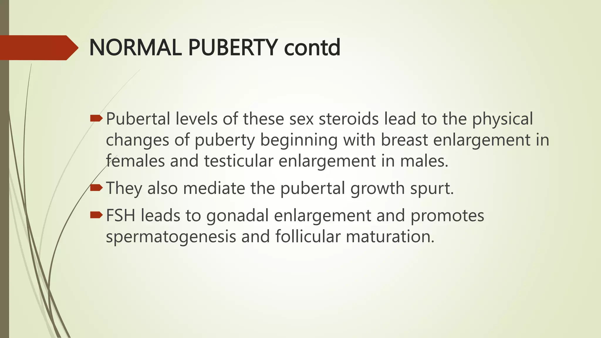 Disorders Of Puberty Pptx