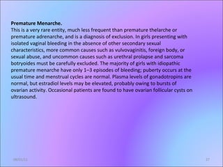 Disorders of puberty.pptx 2 | PPT