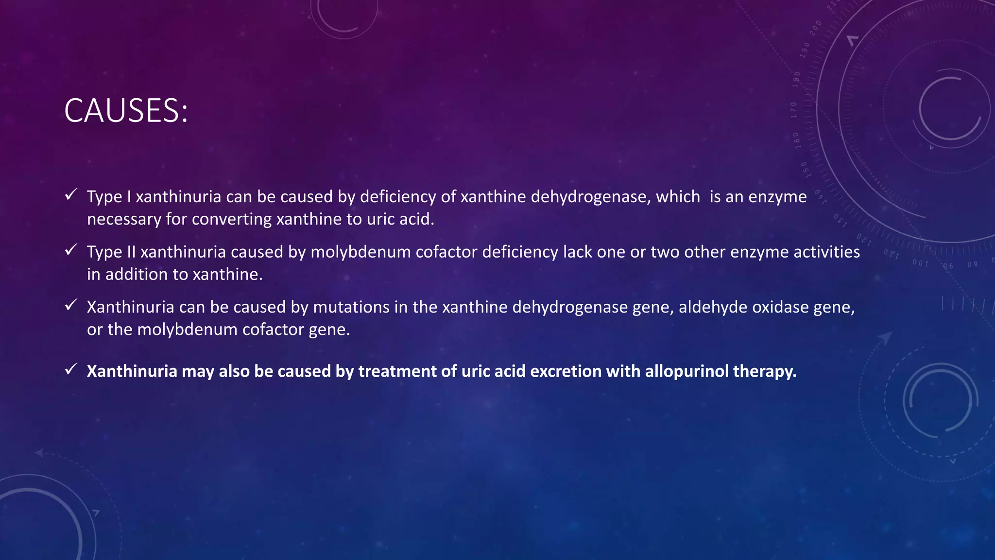 Disorders of purine and pyrimidine metabolism | PPTX | Blood Disorders ...