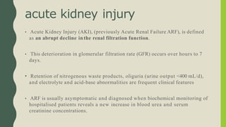 Disorders of Renal Function | PPTX