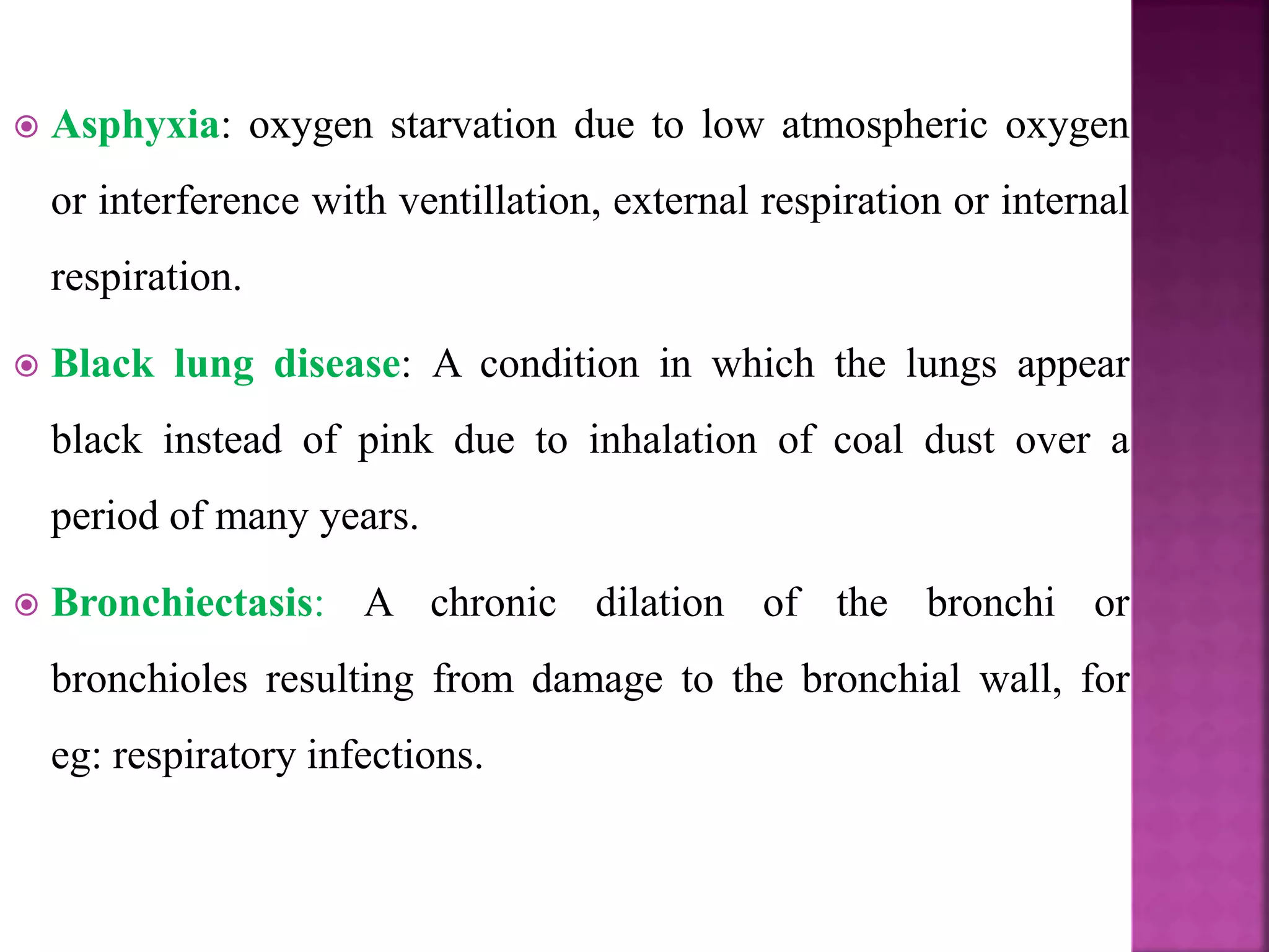 Disorders of respiratory system | PPTX