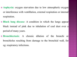 Disorders of respiratory system | PPTX