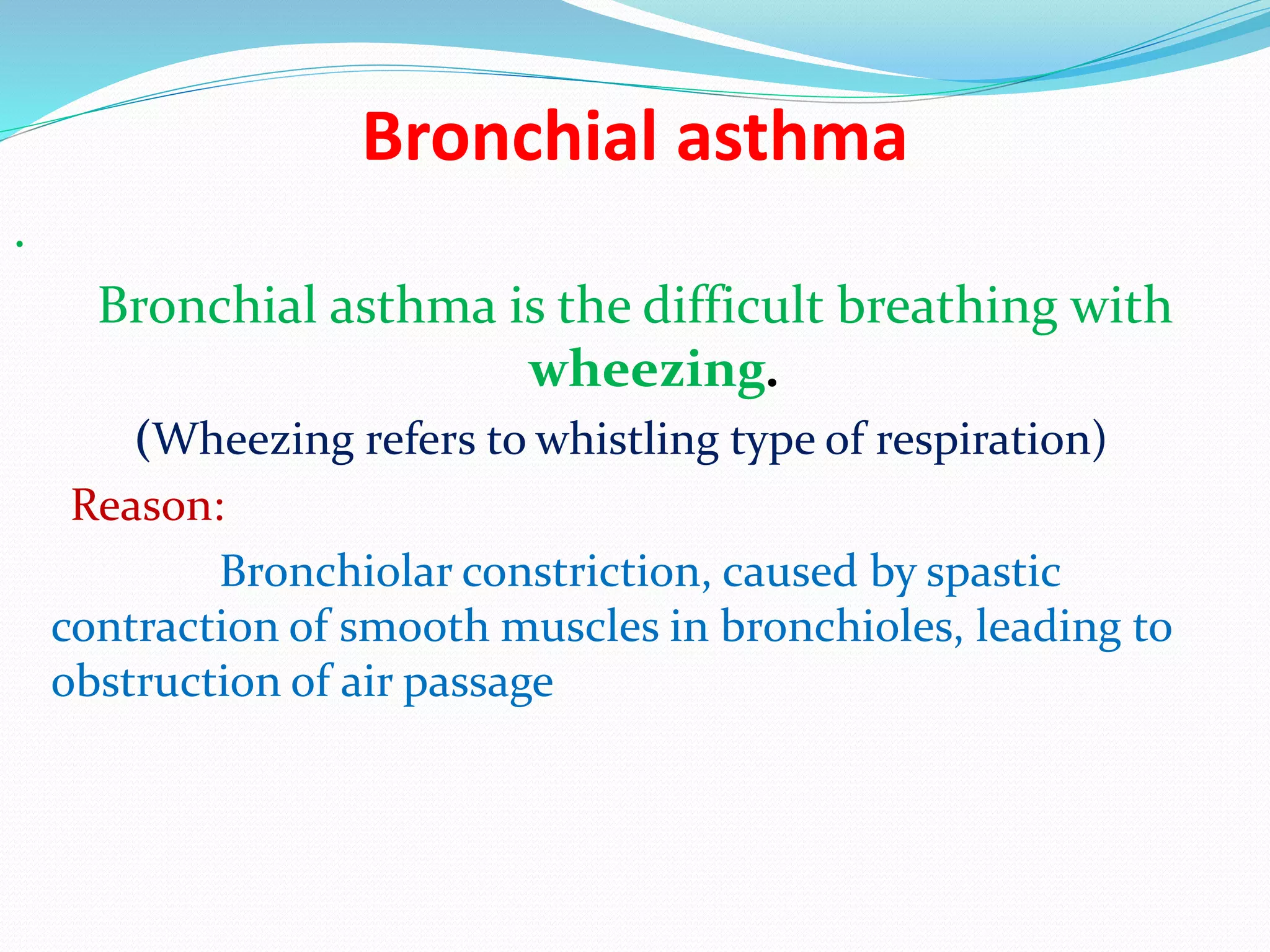 Disorders of respiratory sysytem | PPTX