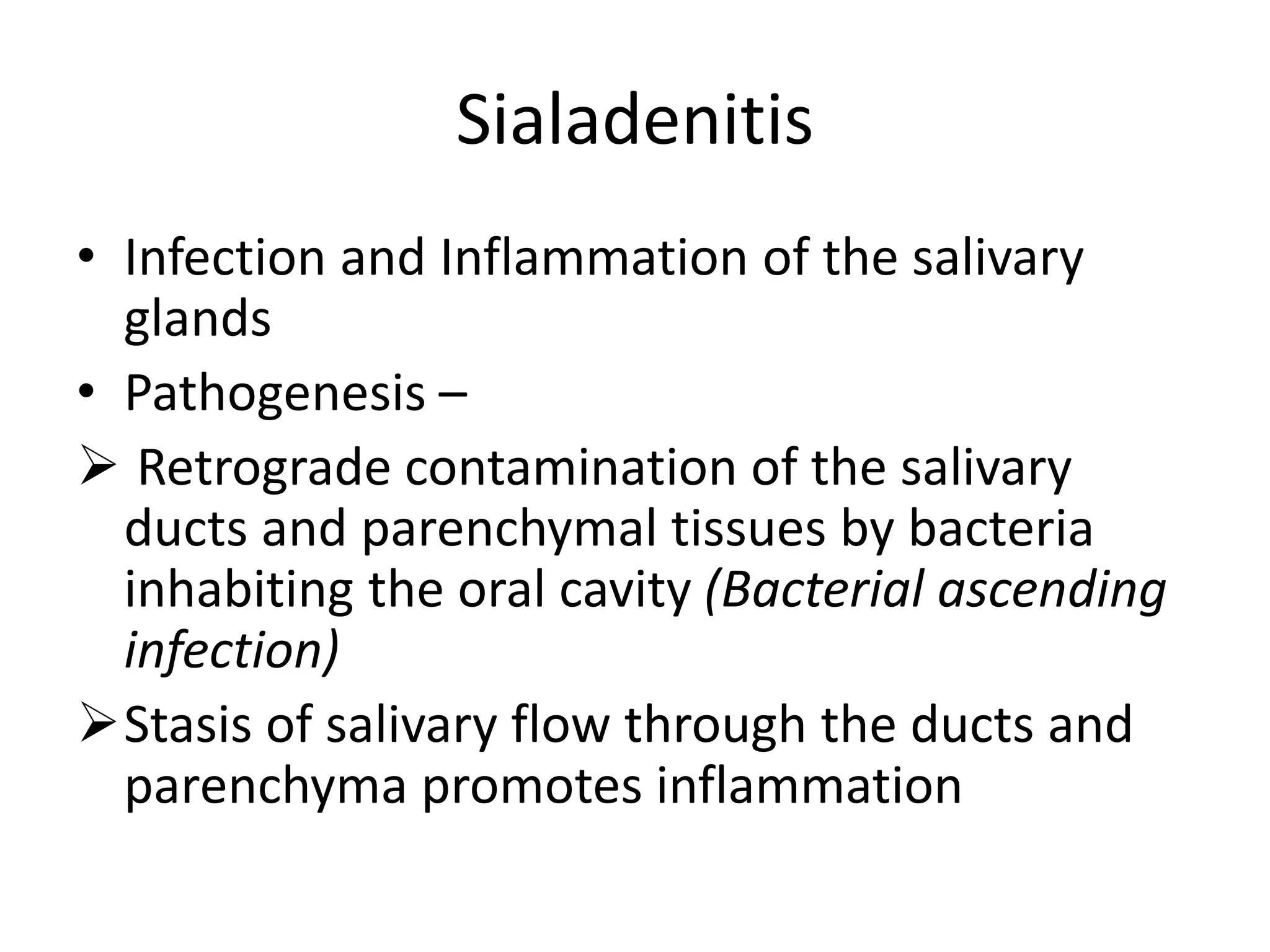 DISORDERS OF SALIVARY GLANDS-1- tumors,stones | PPTX