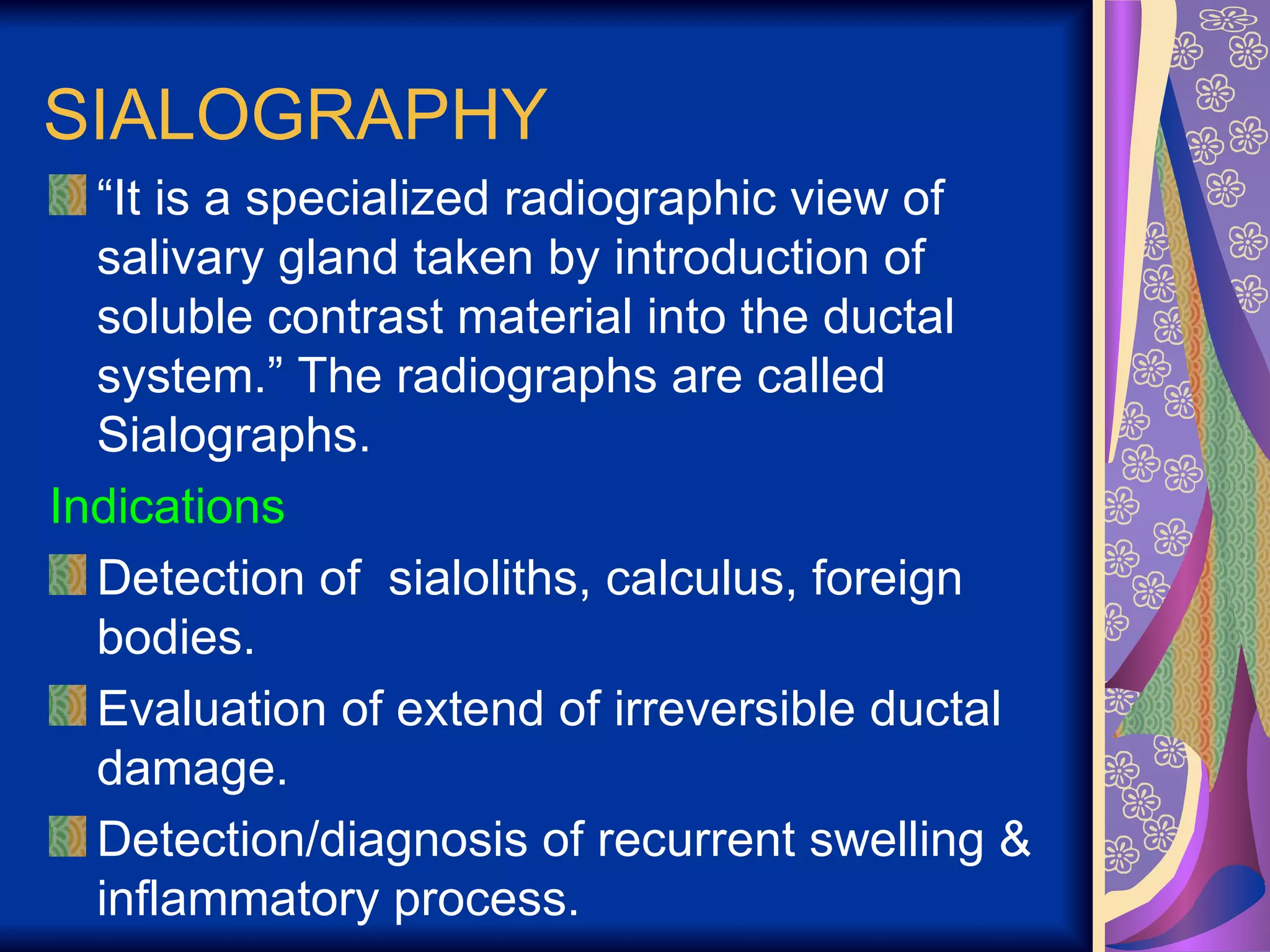 Disorders of salivary glands | PPT