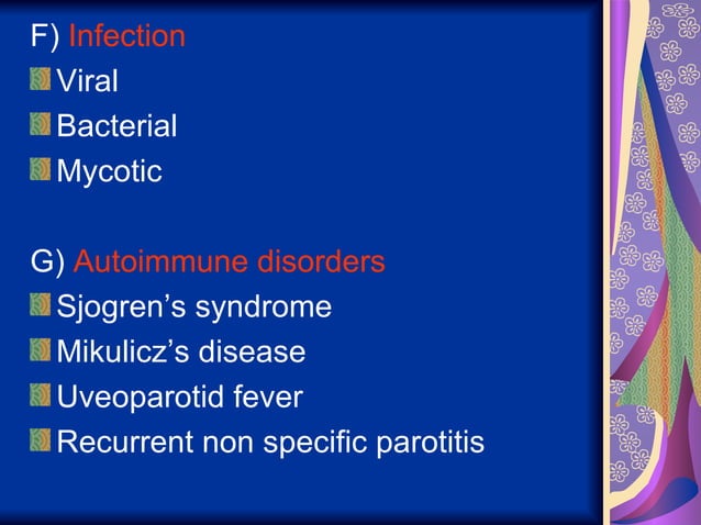 Disorders of salivary glands | PPT | Ear, Nose and Throat Conditions ...