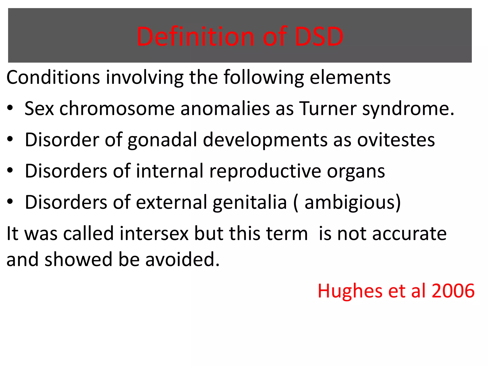 Disorders of sex development | PPTX