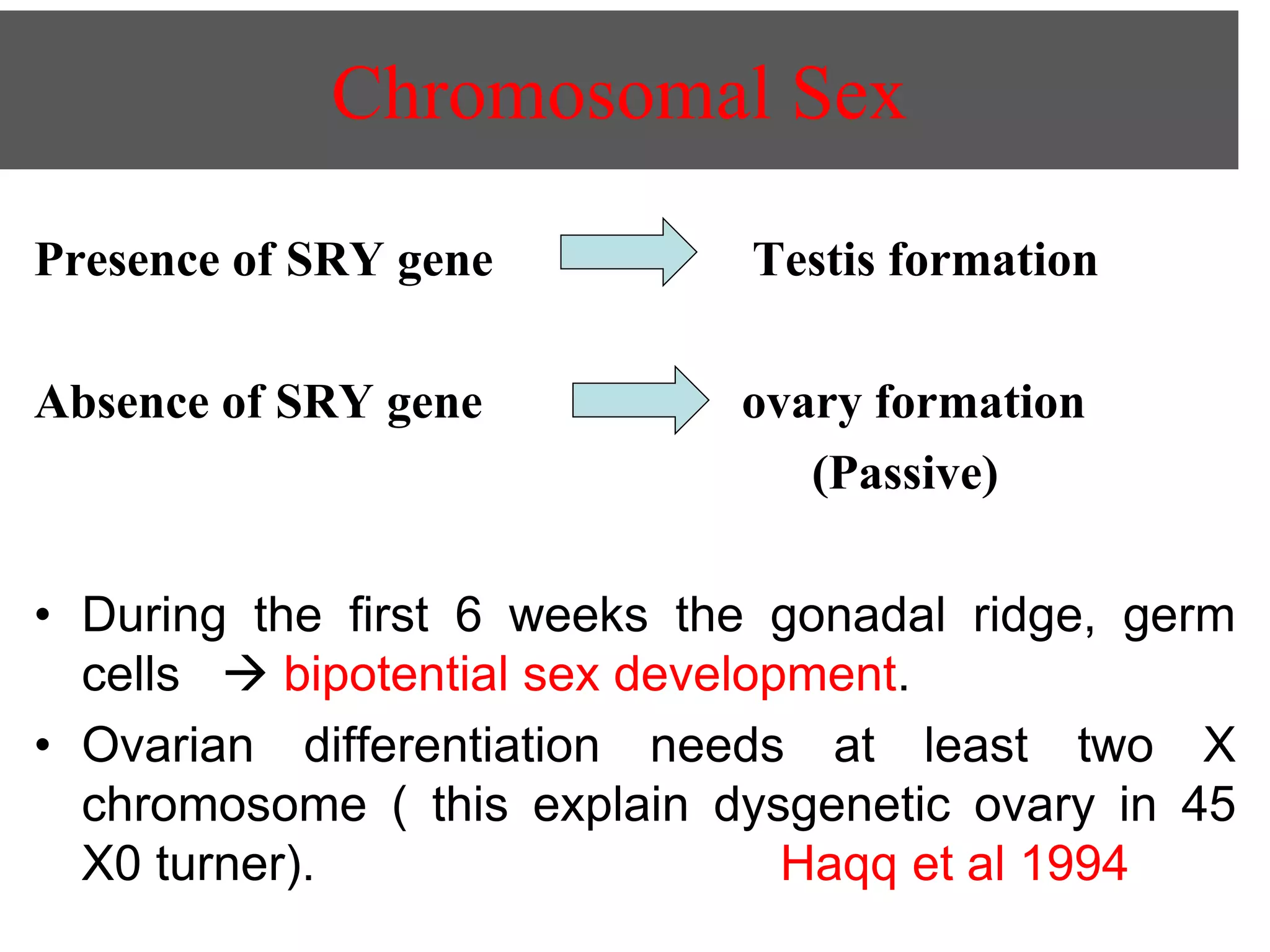Disorders of sex development | PPTX