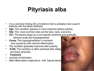 Dermatology 5th year, 3rd lecture (Dr. Ali El-Ethawi) | PPT