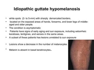 Dermatology 5th year, 3rd lecture (Dr. Ali El-Ethawi) | PPT